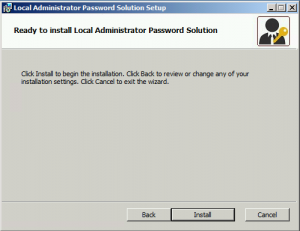 Microsoft Laps Security Active Directory Laps