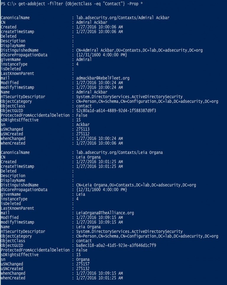 ms-Mcs-AdmPwd – Active Directory Security