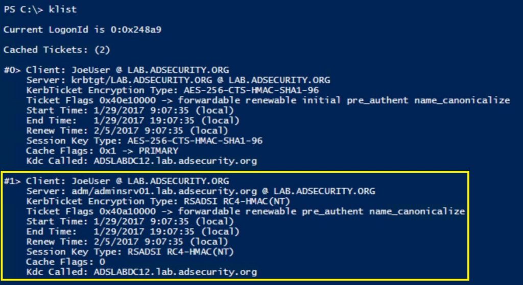 Sneaky Persistence Active Directory Trick #18: Dropping SPNs on Admin ...