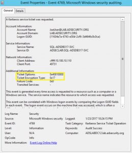 Detecting Kerberoasting Activity Part 2 – Creating a Kerberoast Service ...