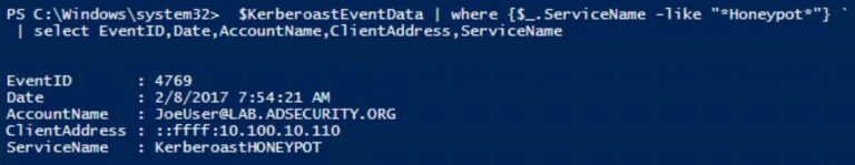 Detecting Kerberoasting Activity Part 2 – Creating a Kerberoast Service ...