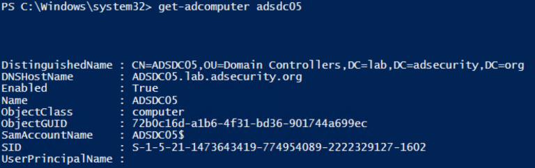 Gathering AD Data with the Active Directory PowerShell Module – Active ...