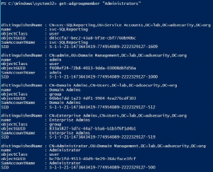 使用 Active Directory PowerShell 模块收集 AD 数据 - mrhonest - 博客园