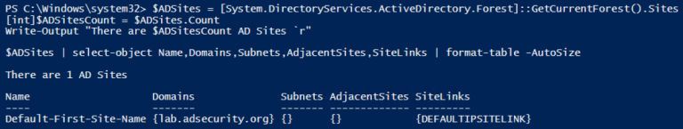 使用 Active Directory PowerShell 模块收集 AD 数据 - mrhonest - 博客园