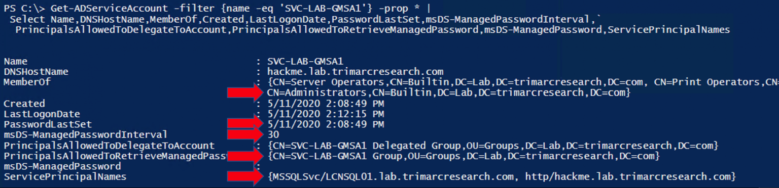 Attacking Active Directory Group Managed Service Accounts (GMSAs) – Active Directory & Azure AD ...