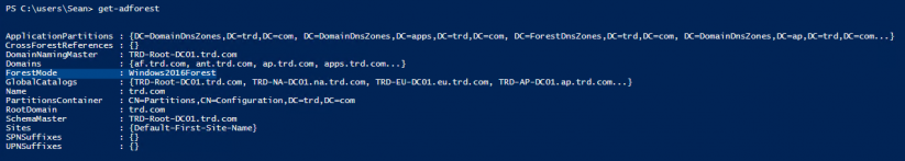 Active Directory Forest & Domain Level Capabilities – Active Directory ...